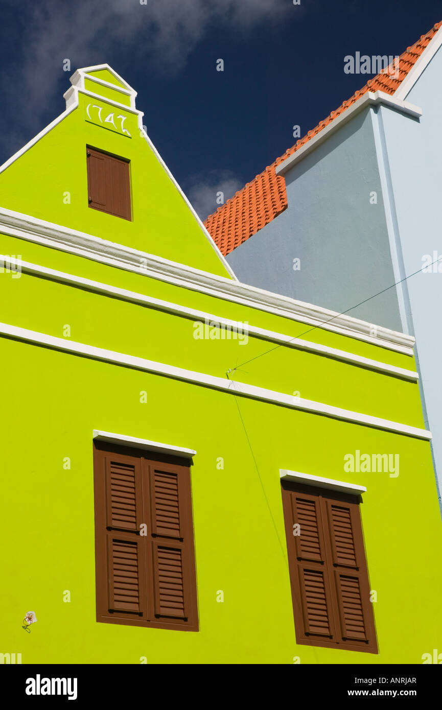 ABC Islands, CURACAO, Willemstad: Punda Downtown, Dutch Architecture on ...