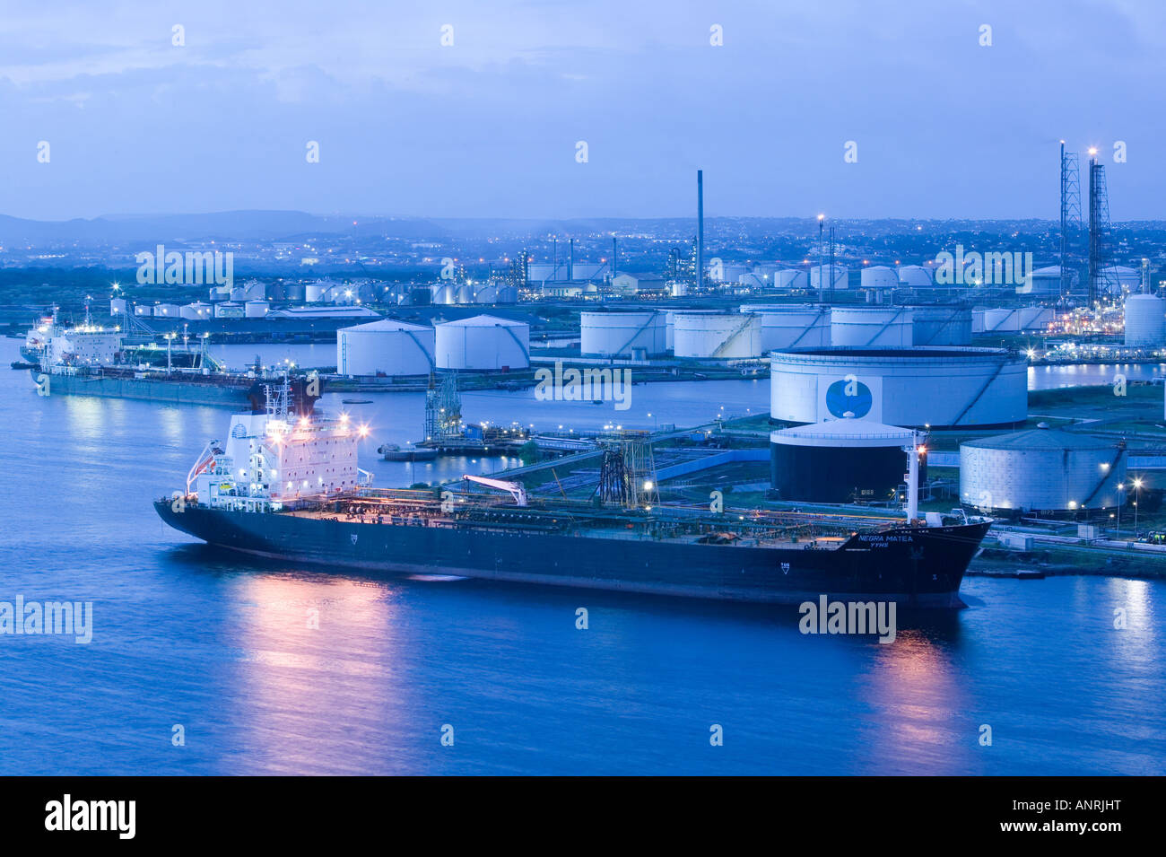 ABC Islands, CURACAO, Willemstad: Oil Tankers at Curacao Island Oil ...