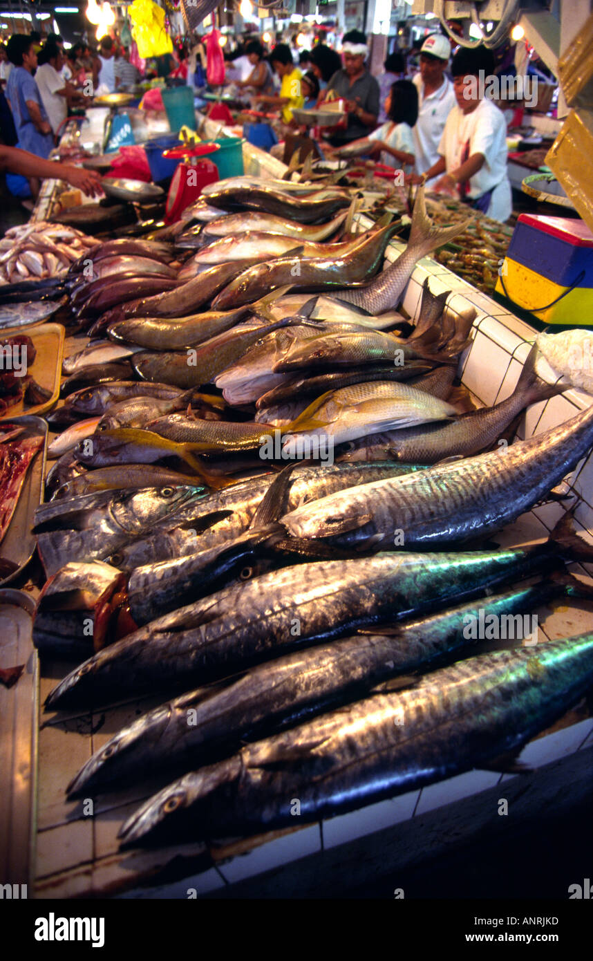 Philippines Palawan Puerto Princesa central fish market Stock Photo - Alamy