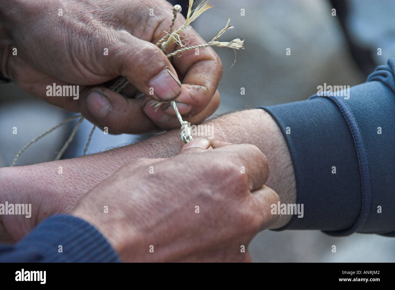 Prayer ties hi-res stock photography and images - Alamy