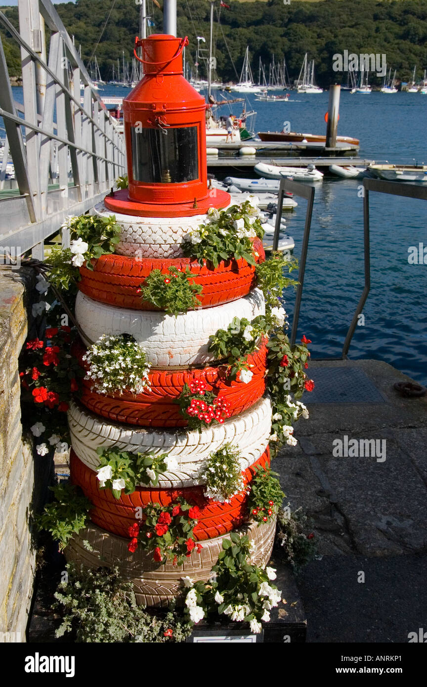 Fowey Marina Light Cornwall Stock Photo - Alamy