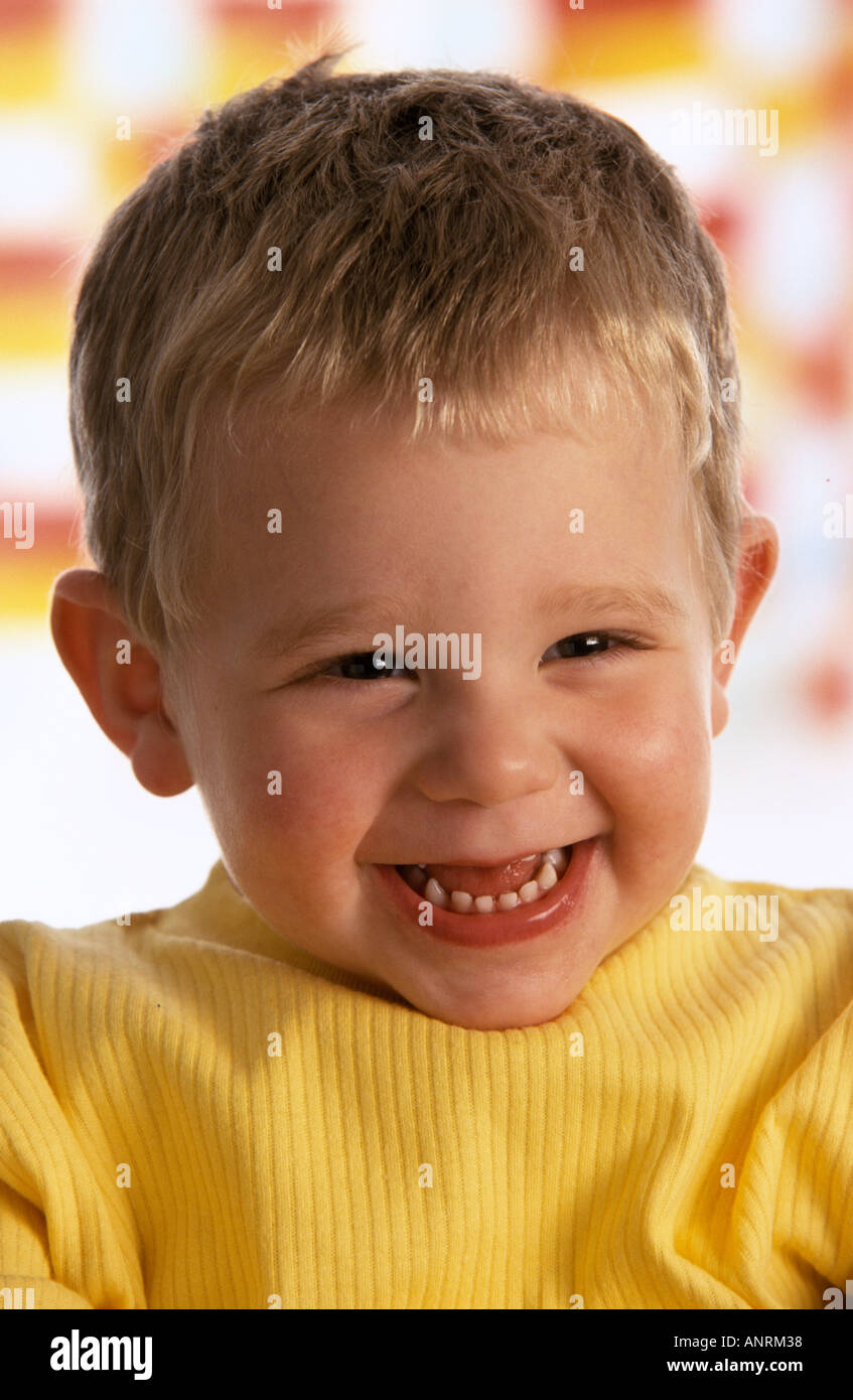 Portrait of a naughty little boy Stock Photo - Alamy