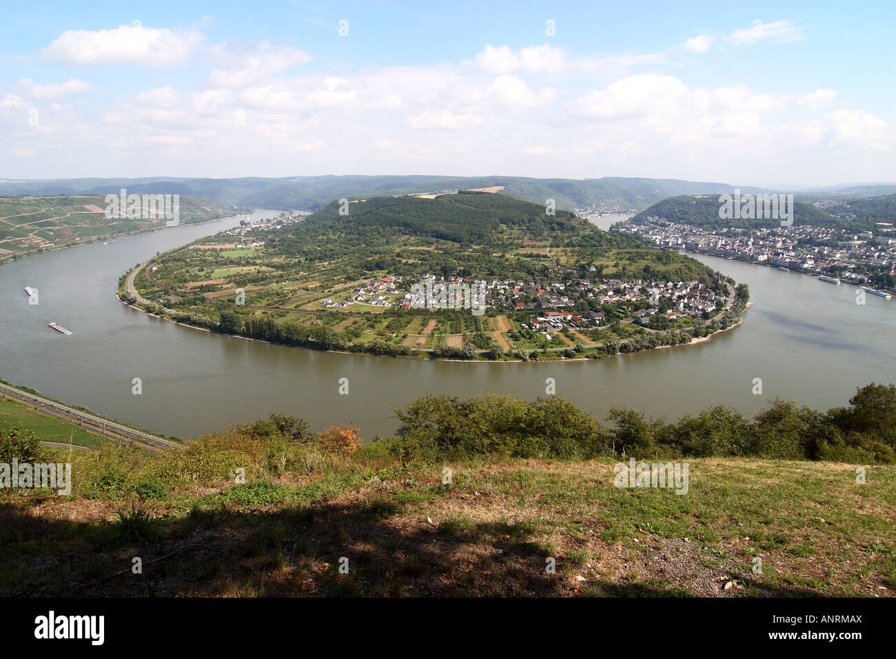 Loop of the Rhine Stock Photo - Alamy