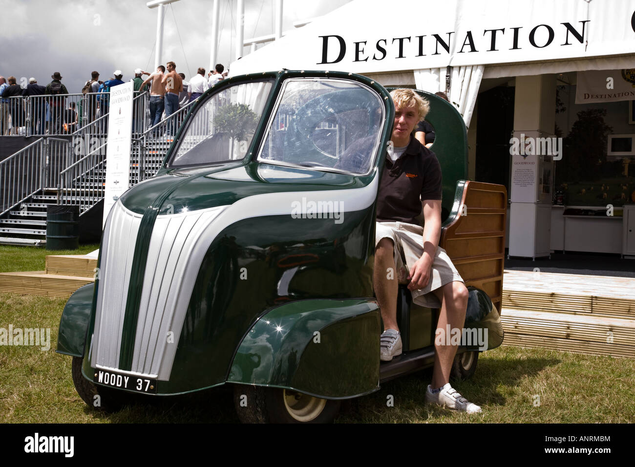 A custom car on display at the 2007 Goodwood Festival of Speed ...
