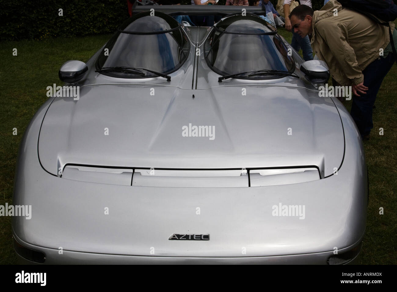 An unusual Aztec supercar featuring a twin cockpit arrangement on ...