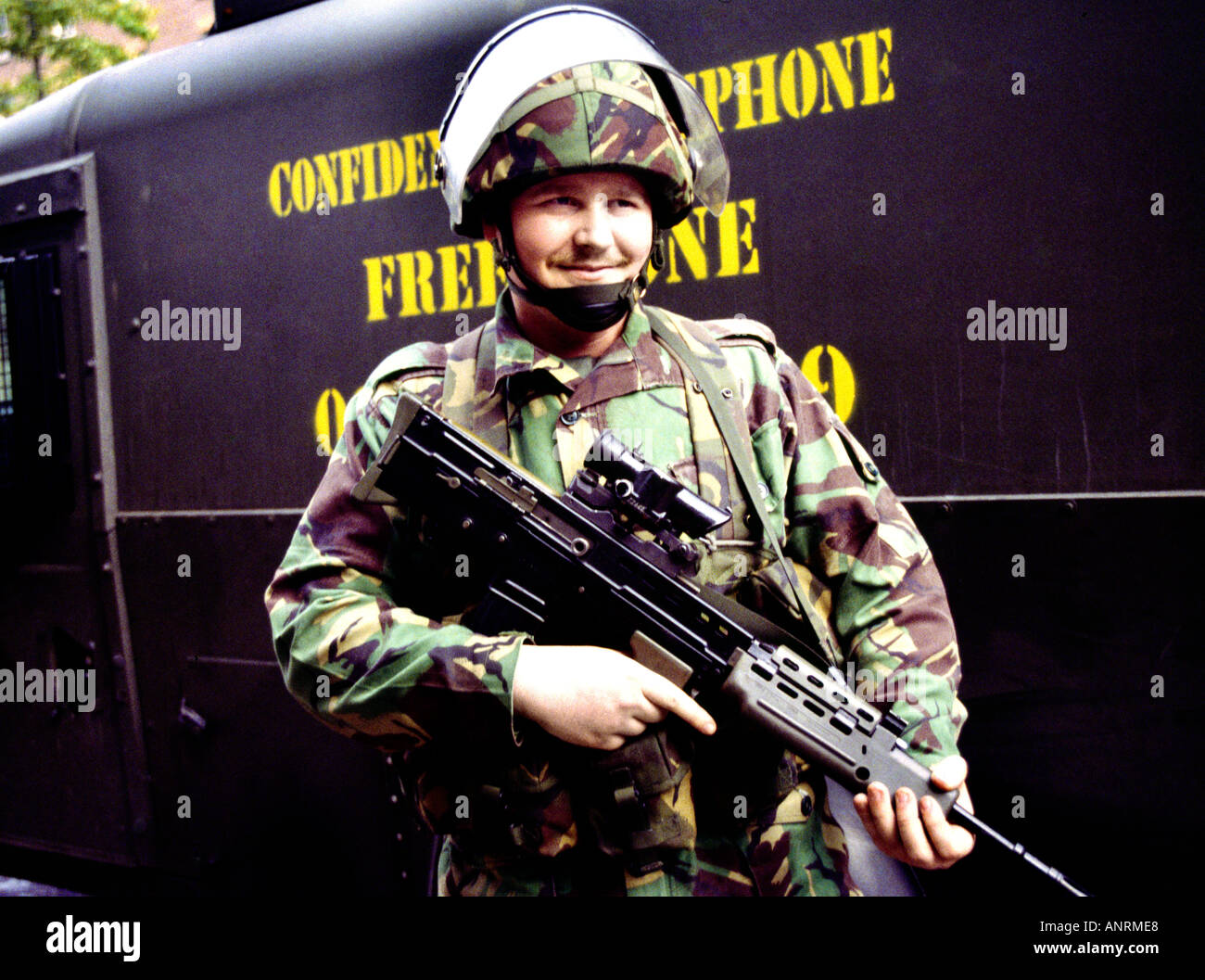 British army northern ireland belfast hi-res stock photography and ...