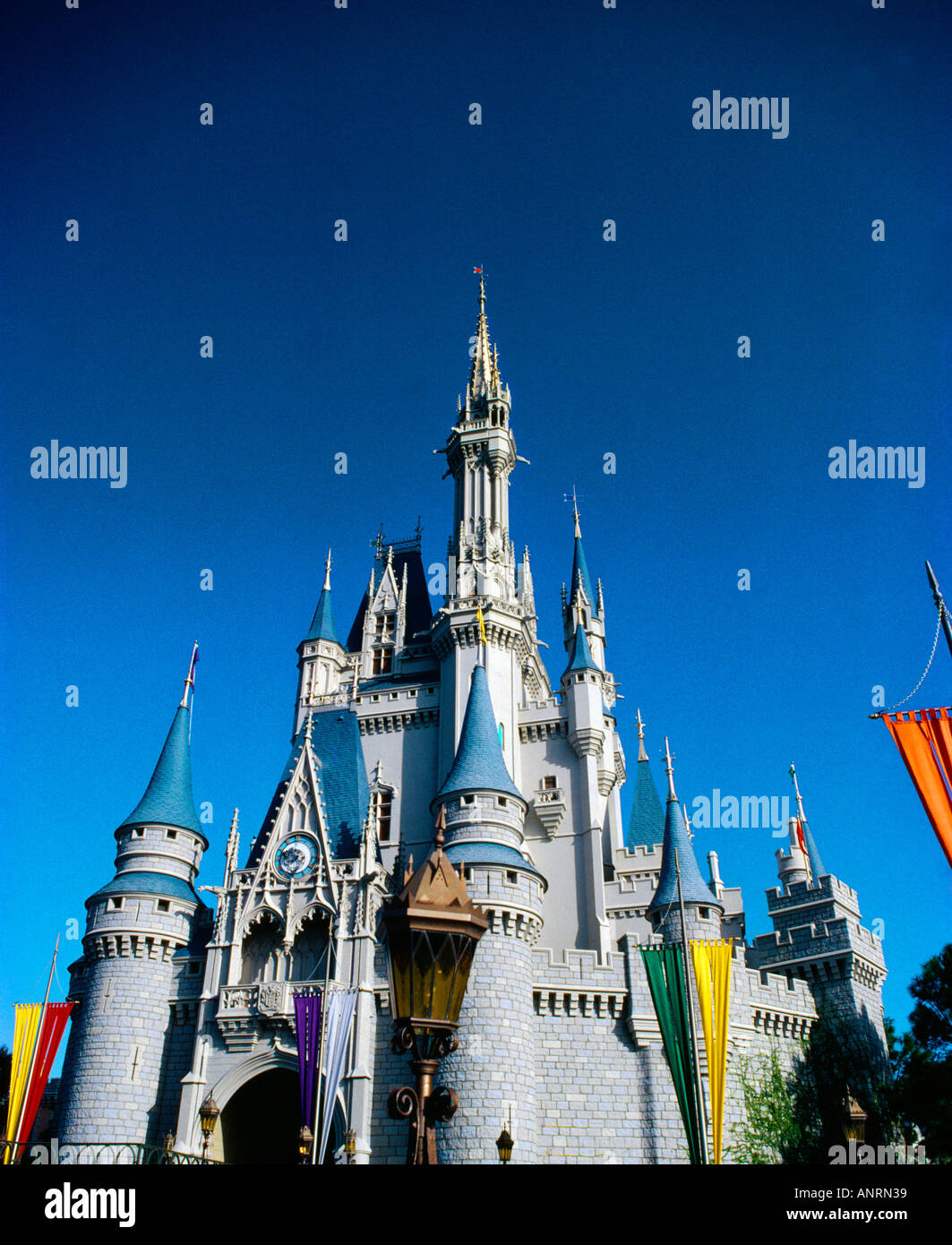 Orlando Florida Usa The Magic Kingdom Cinderella s Castle Disneyworld ...