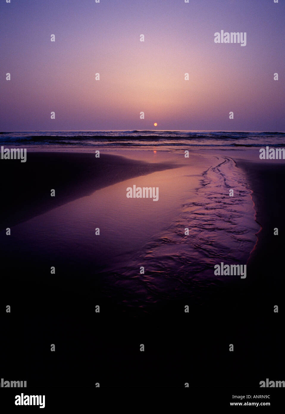Sunset at mirleft beach hi-res stock photography and images - Alamy