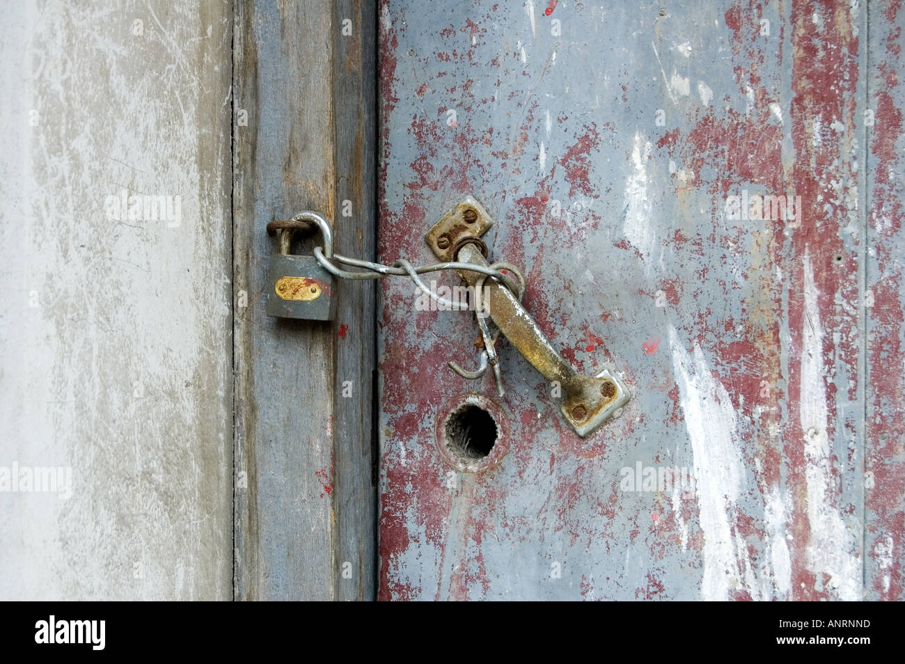 Poor Security Stock Photo - Alamy
