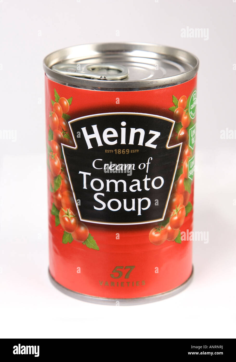 Tin Can Of Heinz Tomato Soup Stock Photo 15590117 Alamy