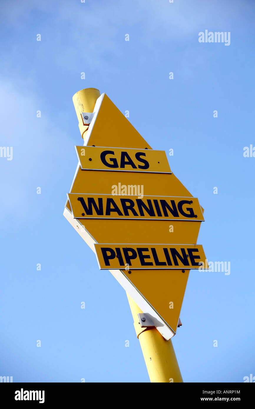 Buried Gas Pipeline Warning Walney Island, Barrow-in-Furness Cumbria ...