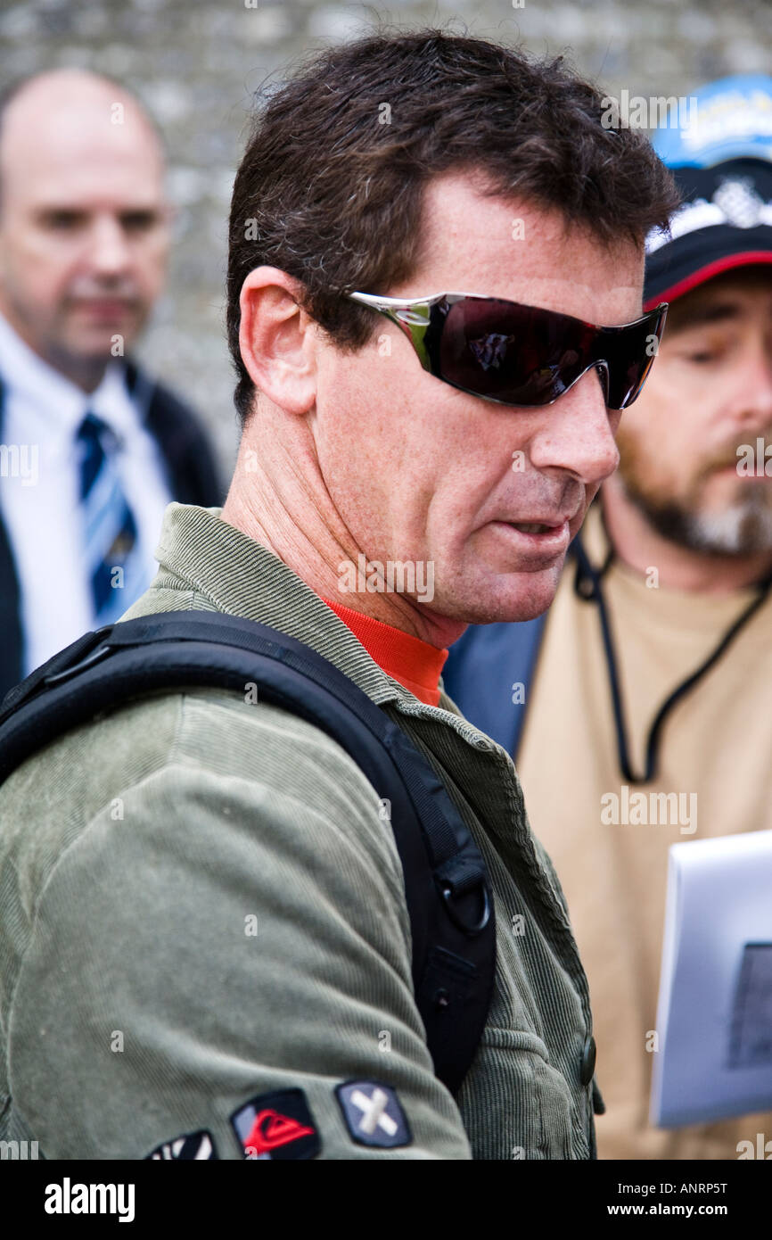 Troy Corser double world superbike champion signing autographs at the ...