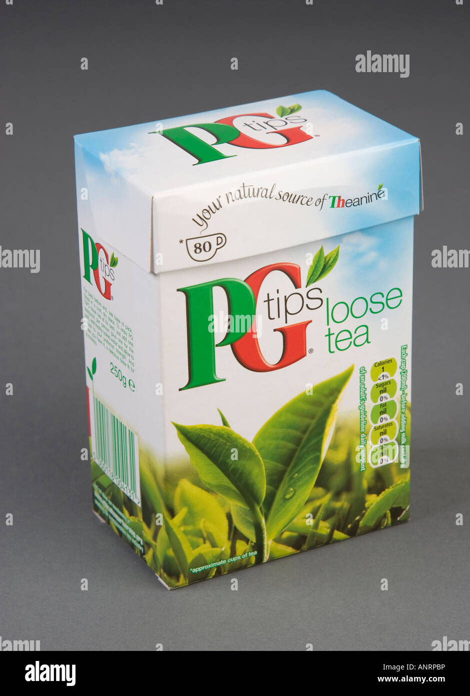 box of PG Tips tea leaves Stock Photo - Alamy