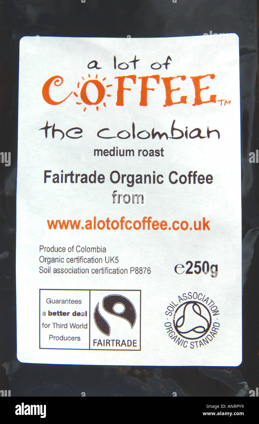 Fair trade coffee hi-res stock photography and images - Alamy