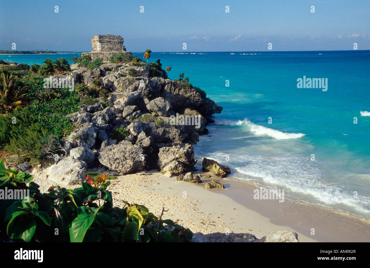 Tulum beach .Quintana Roo . Yucatan, Mexico Stock Photo - Alamy