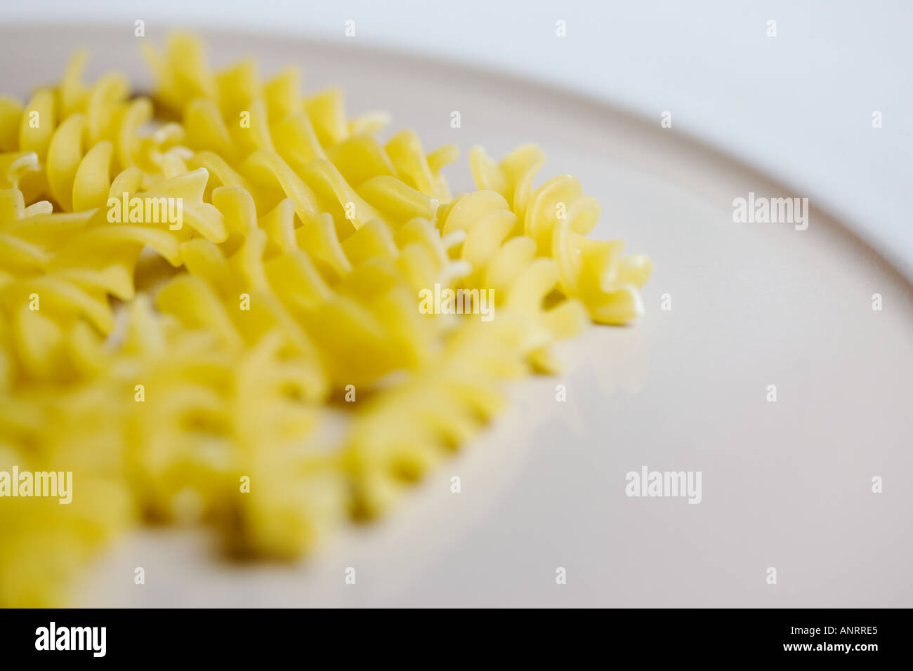 PASTA ON A PLATE Stock Photo - Alamy