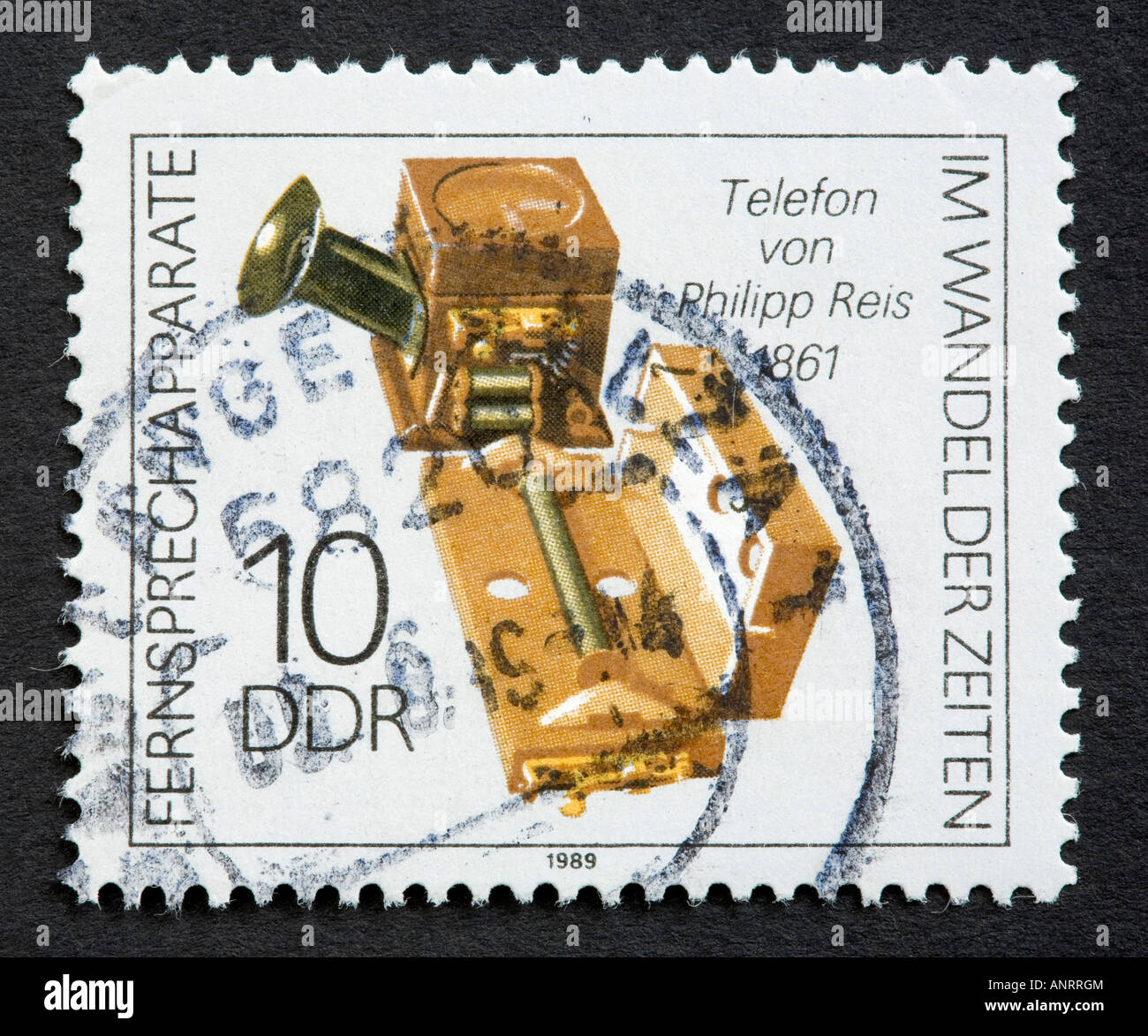 DDR postage stamp Stock Photo - Alamy