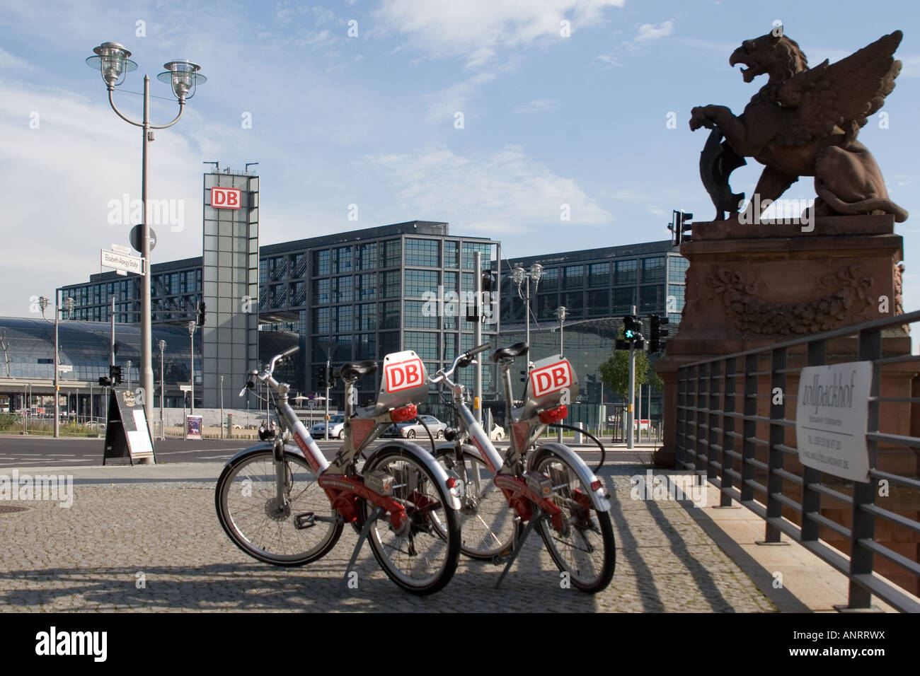 German Railways bicycles Stock Photo - Alamy
