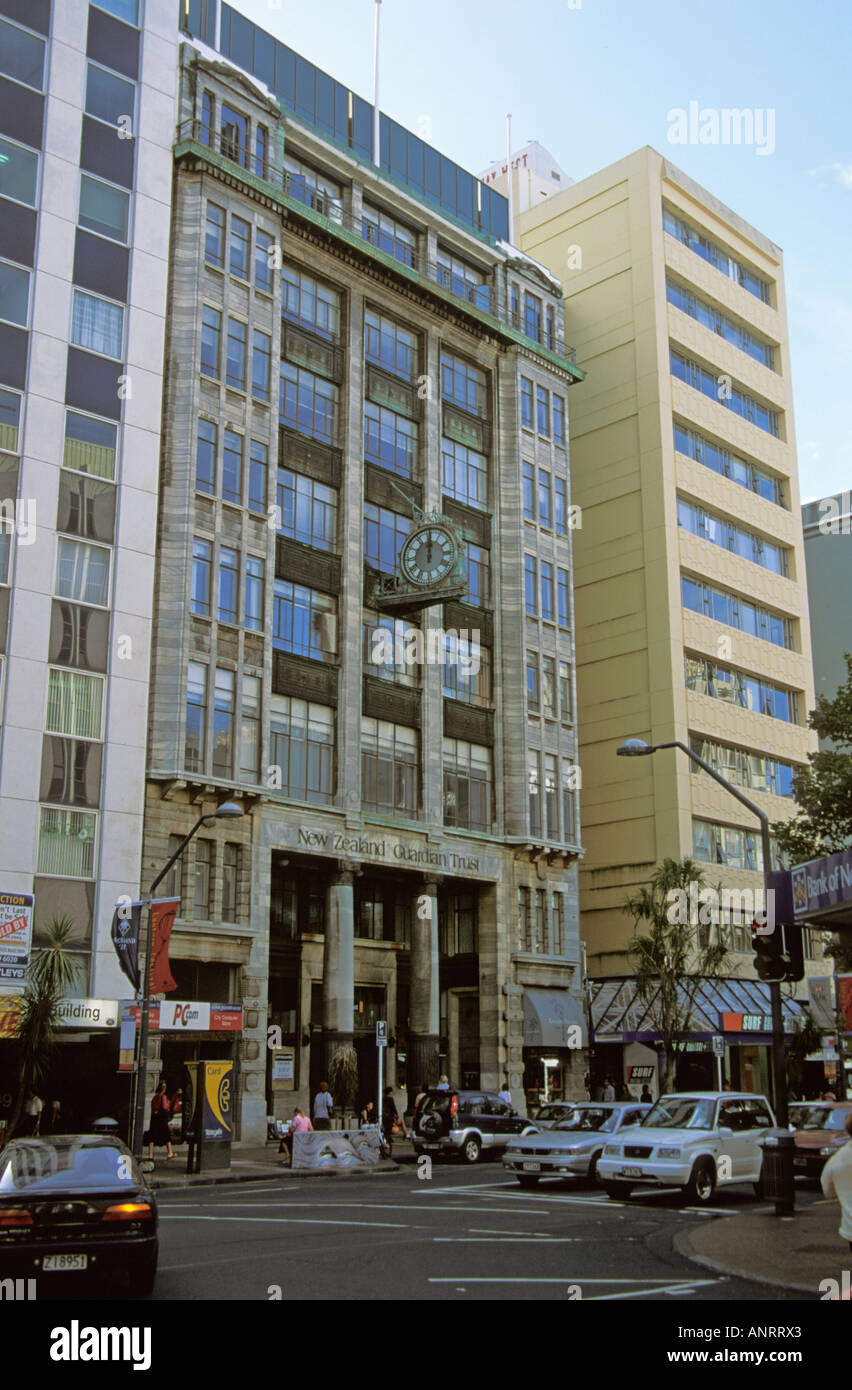 Guardian building queen street auckland hi-res stock photography and ...