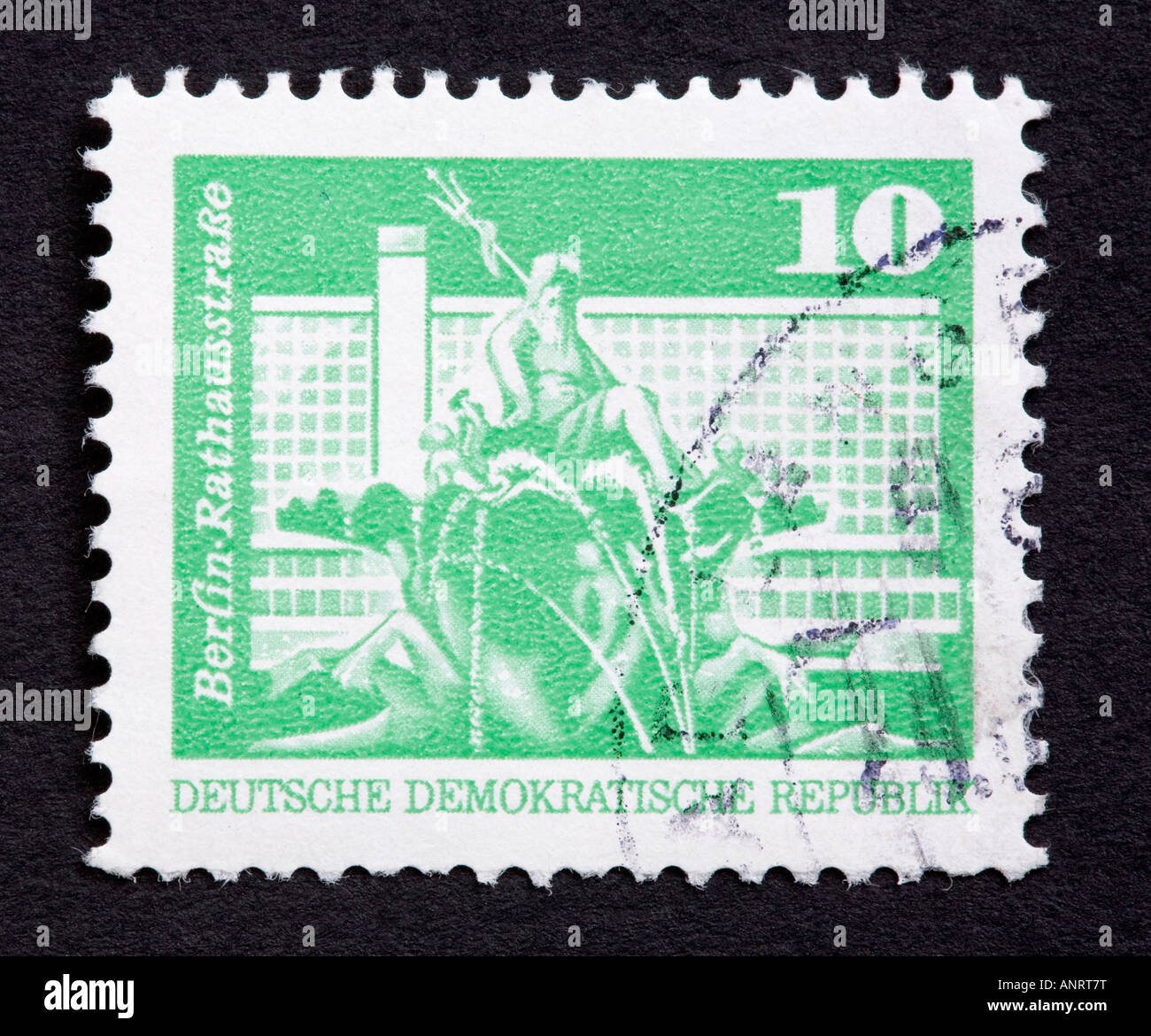 DDR postage stamp Stock Photo - Alamy