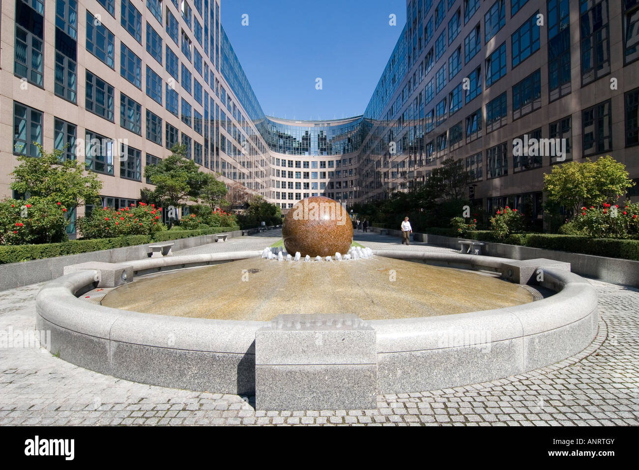 Inner court of the Ministry Stock Photo - Alamy