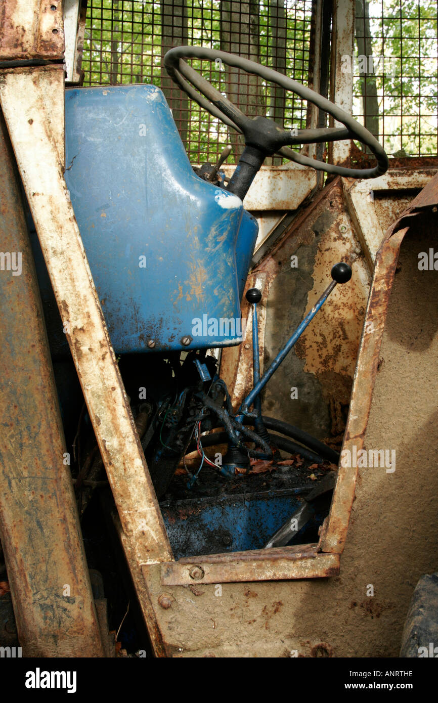 Tractor cab interior hi-res stock photography and images - Alamy