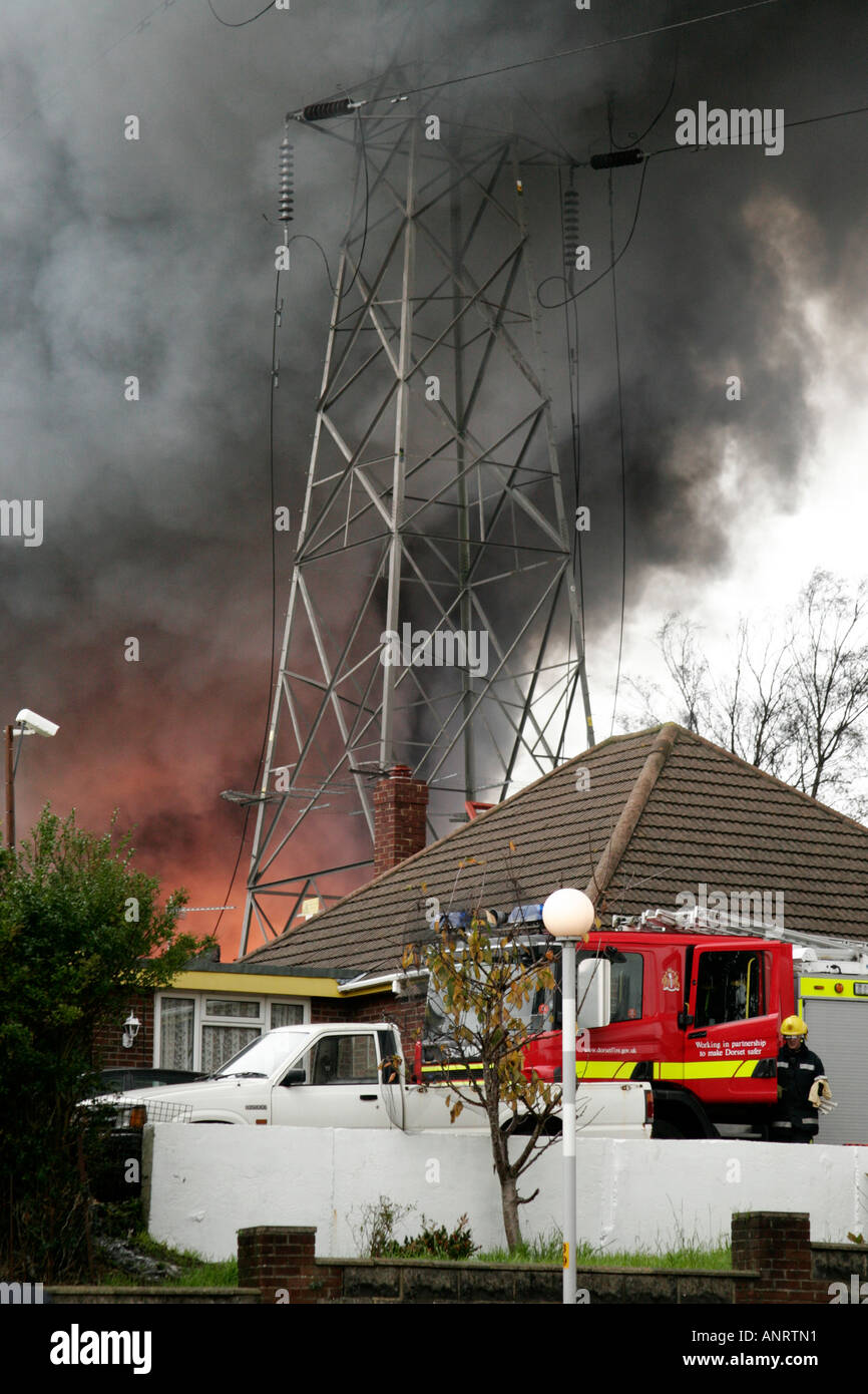 Electric pylon damage uk hi-res stock photography and images - Alamy