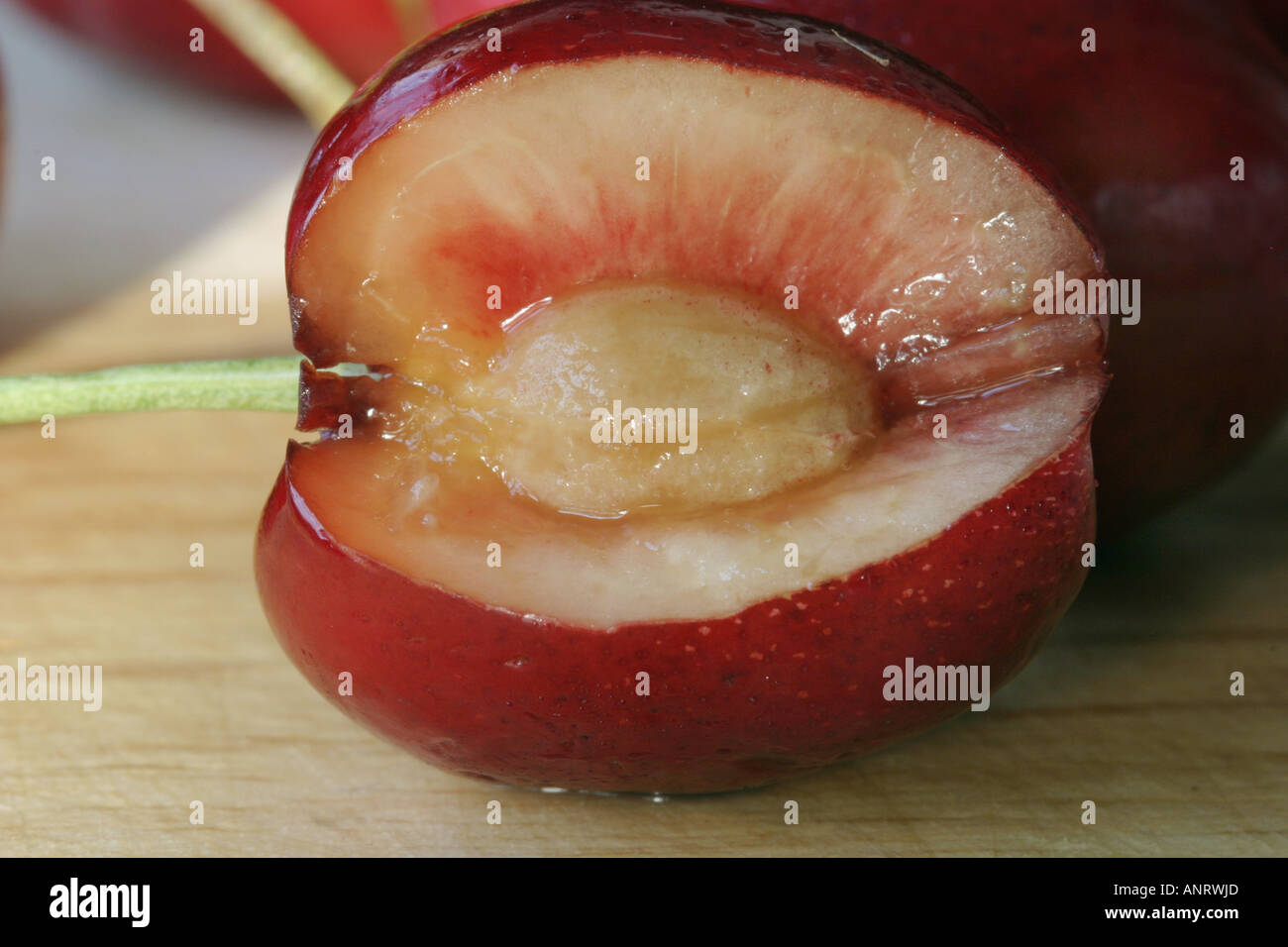 Sliced cherry pit hi-res stock photography and images - Alamy