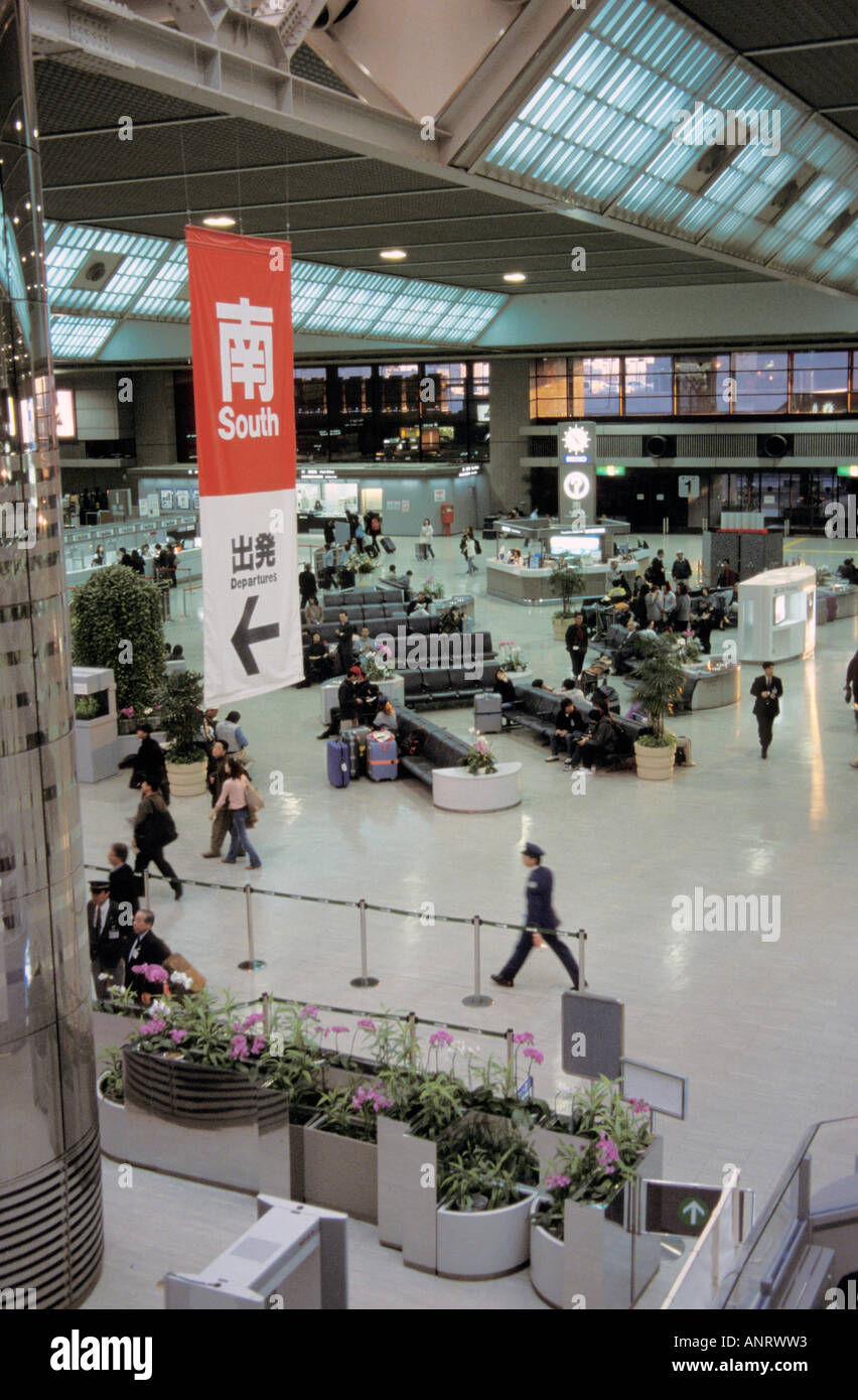 Narita Airport Japan Tokyo Waiting area Stock Photo - Alamy