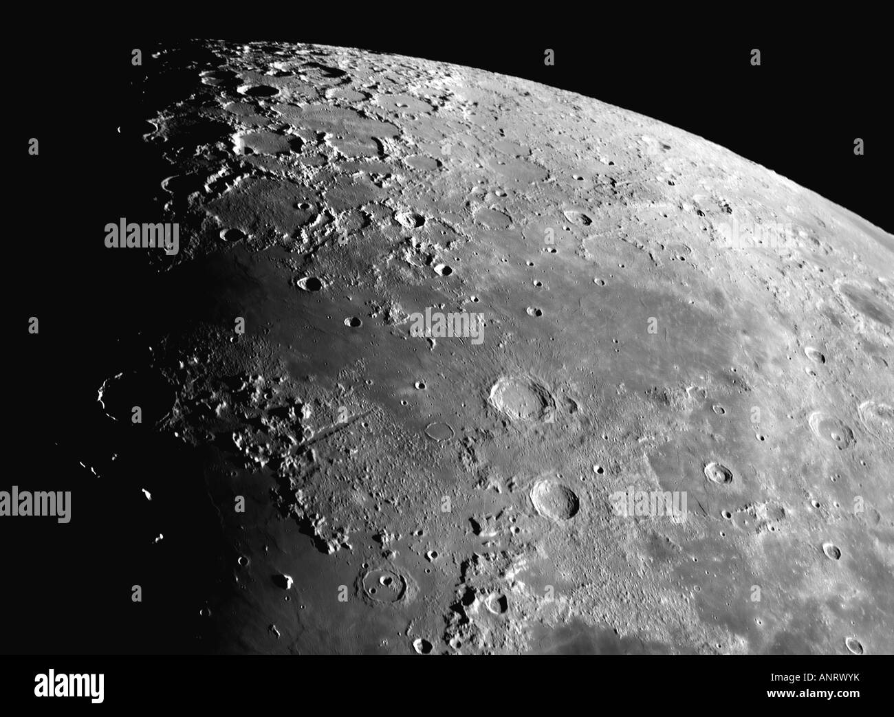 Moon surface lunar landscape hi-res stock photography and images - Alamy