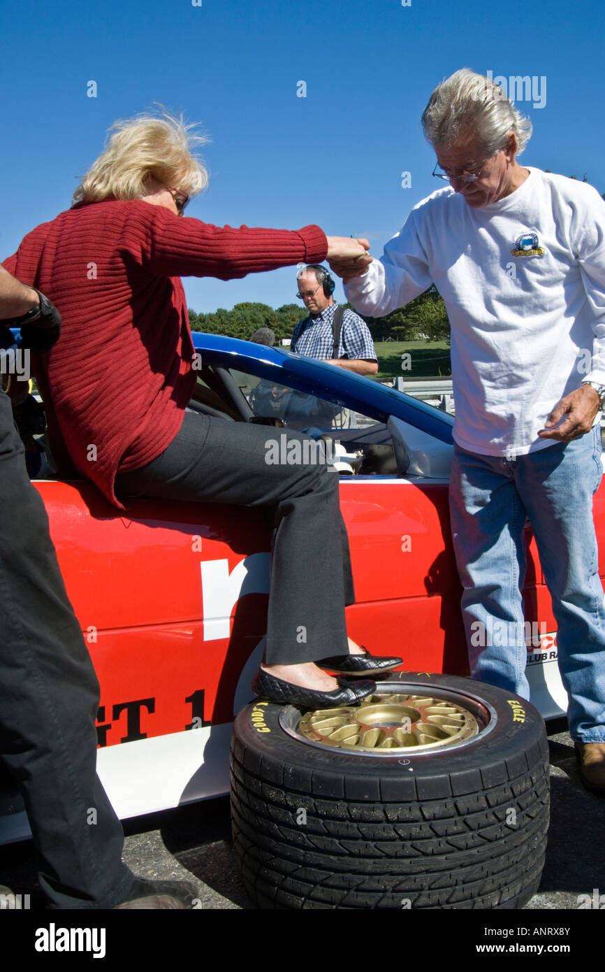 Woman racecar driver hi-res stock photography and images - Alamy