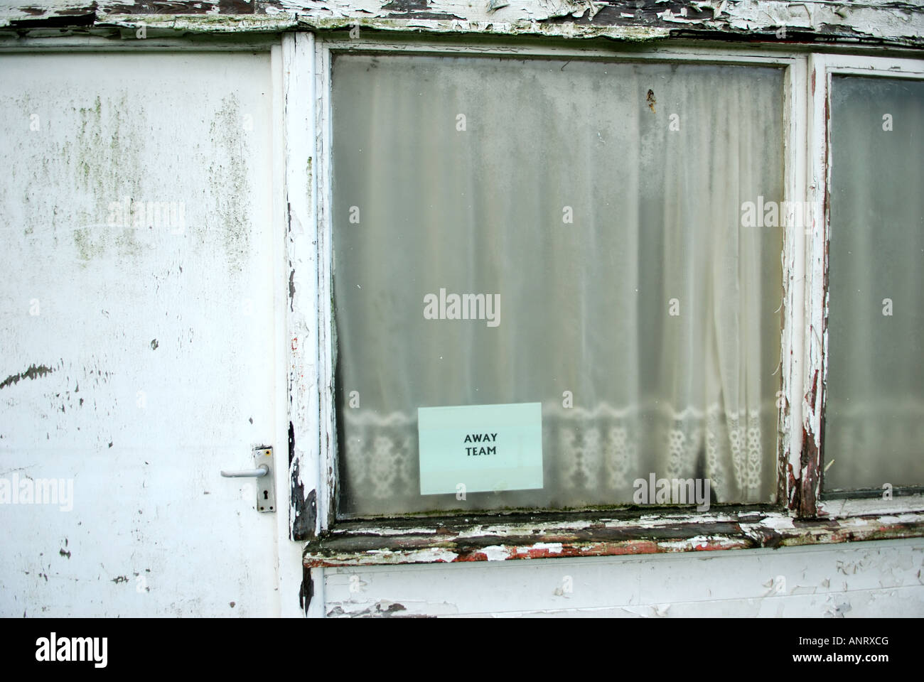 Away team changing rooms Stock Photo - Alamy