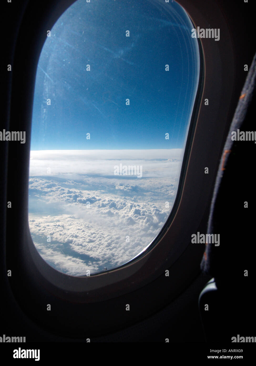 view from window of aeroplane Stock Photo - Alamy