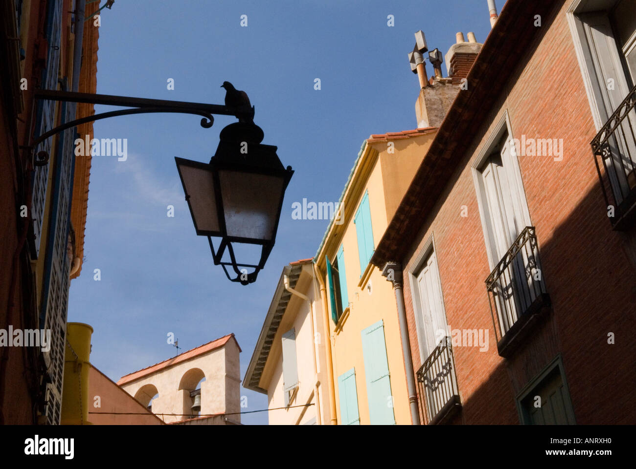 Roofs and balconies, the medieval city, town of Perpignan France HOMER ...