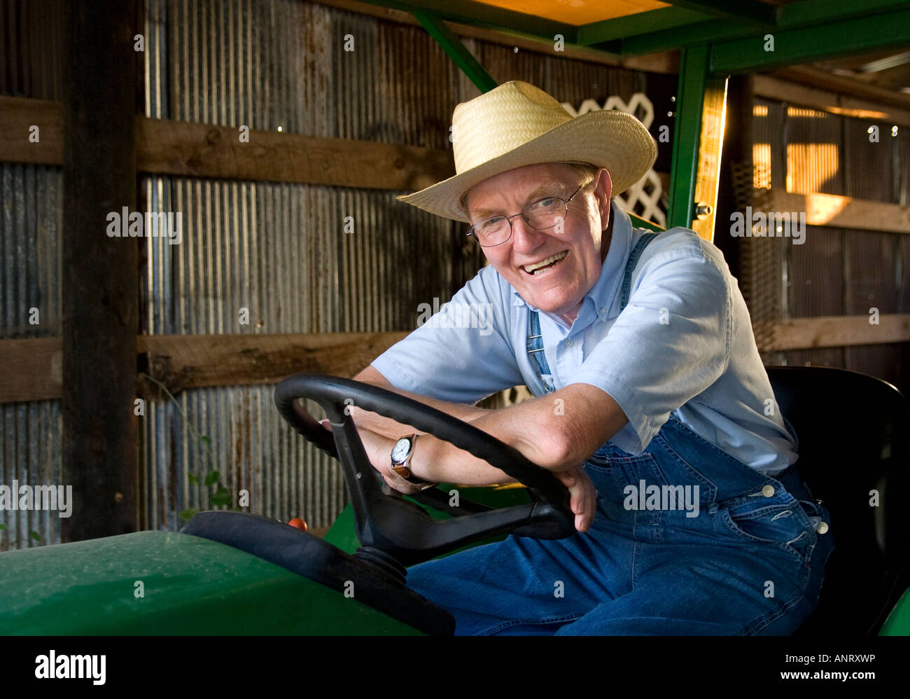 Old sit on tractor hi-res stock photography and images - Alamy