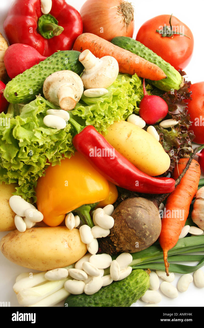 Still life Vegetables close up Stock Photo - Alamy