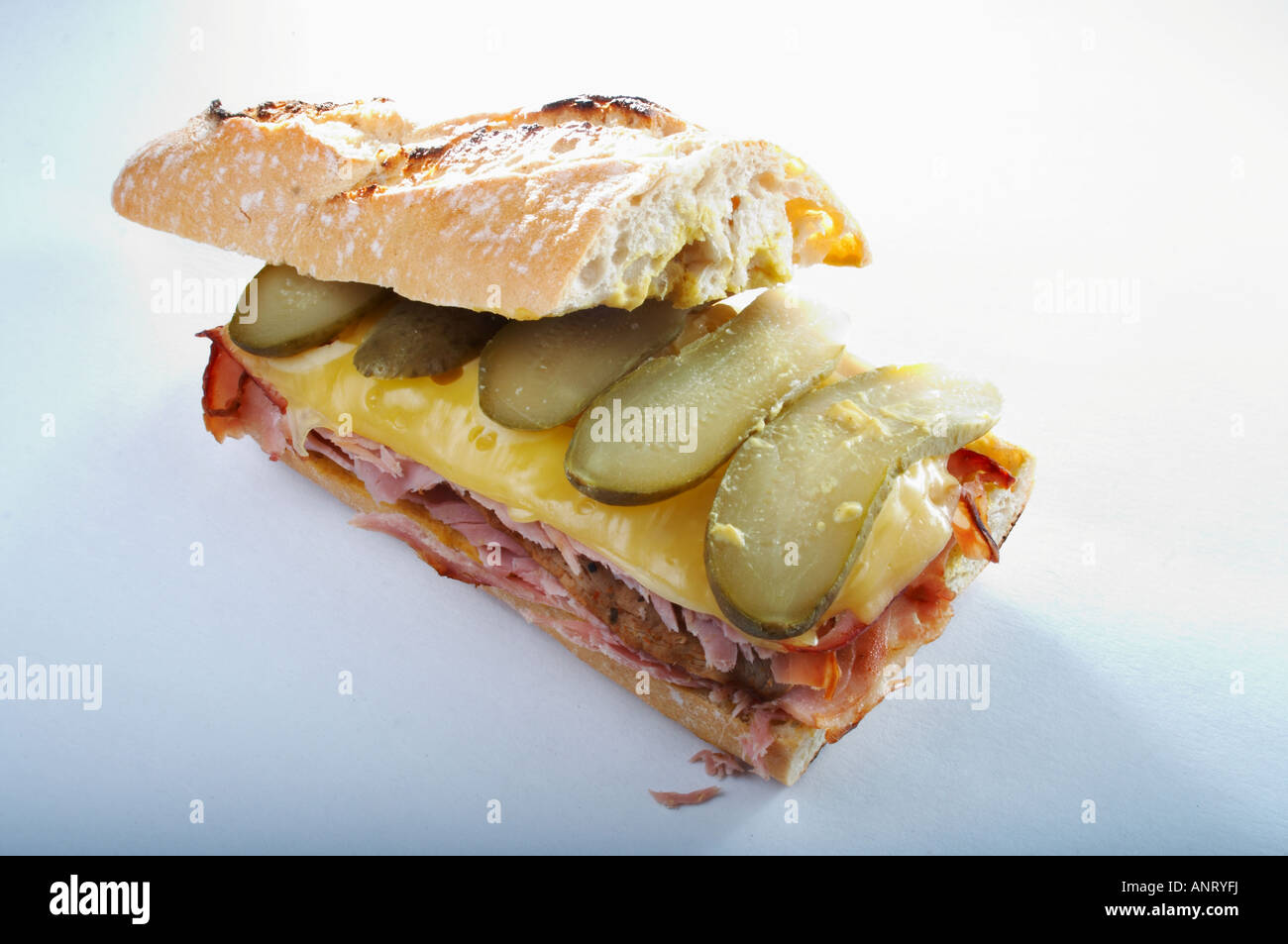 Traditional Cuban Sandwich Stock Photo - Alamy