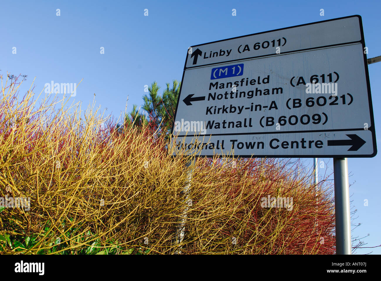 Traffic information Sign Uk Stock Photo - Alamy