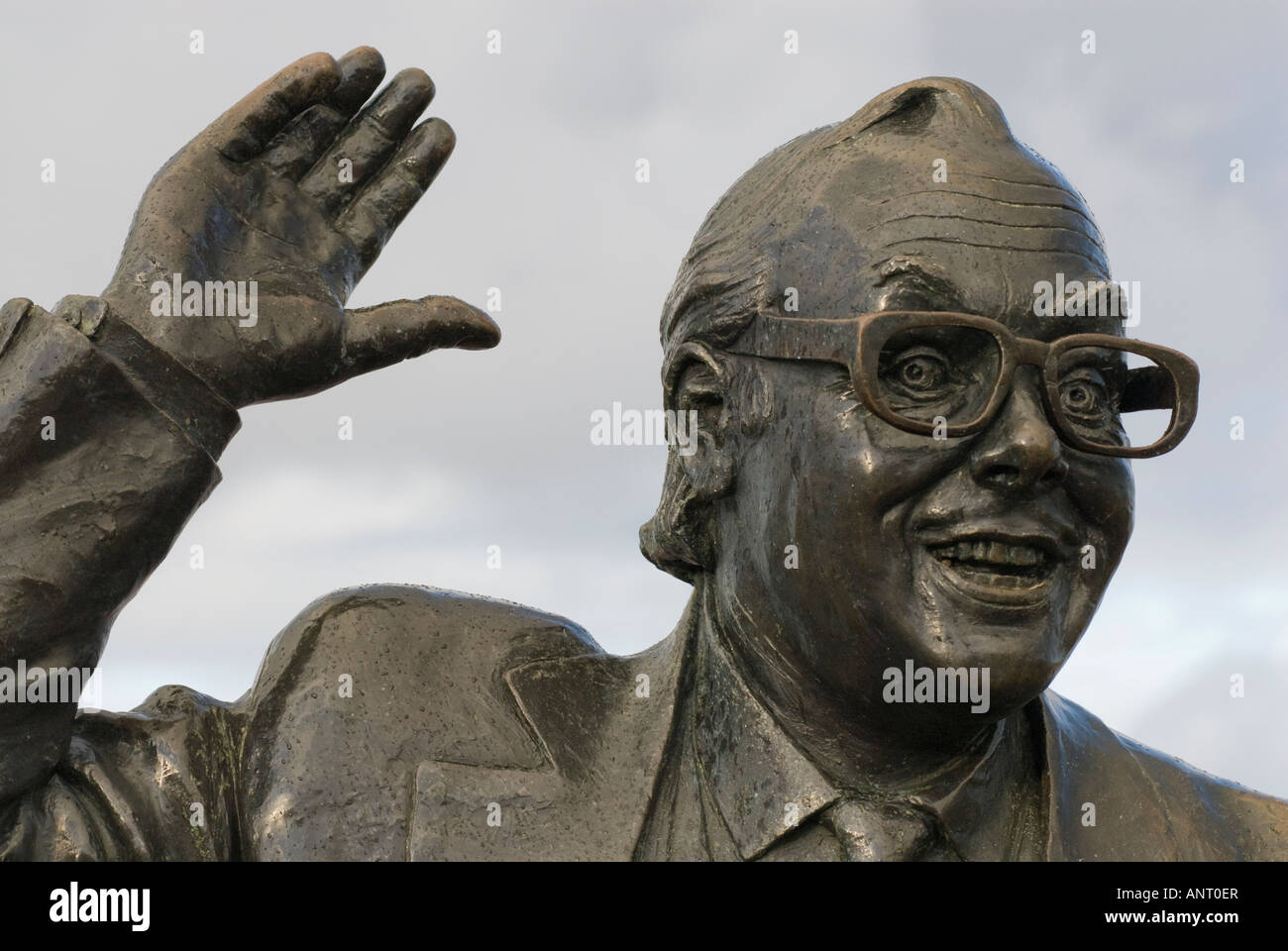 Eric Morecambe Statue Stock Photo - Alamy
