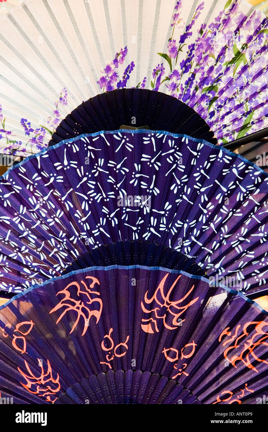 Stock photo of traditional Japanese fans Stock Photo - Alamy