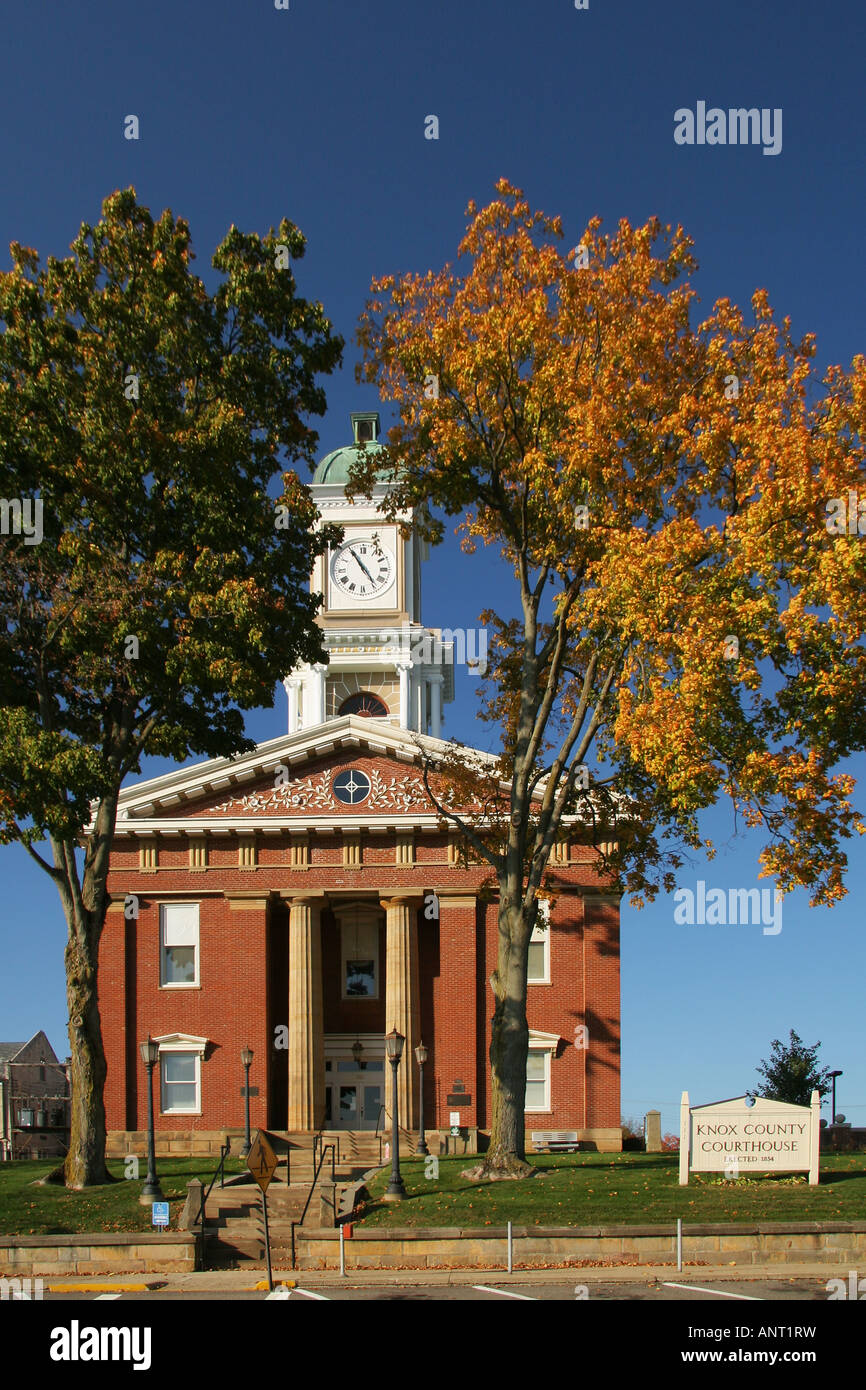 Knox County Courthouse Mount Vernon Ohio Circa 1854 Greek Revival ...
