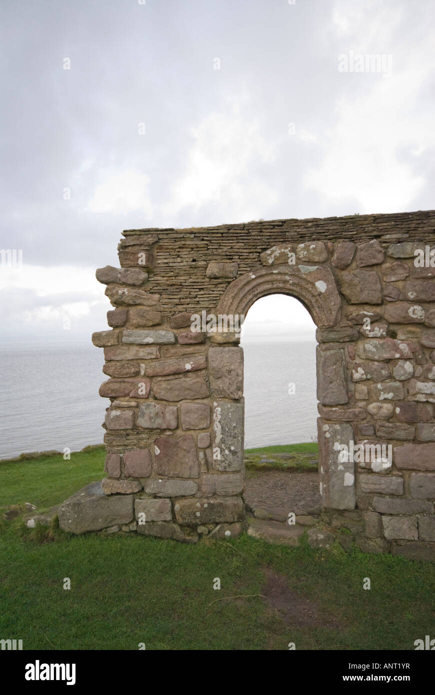 St patricks rock cut graves heysham morecambe lancashire hi-res stock ...