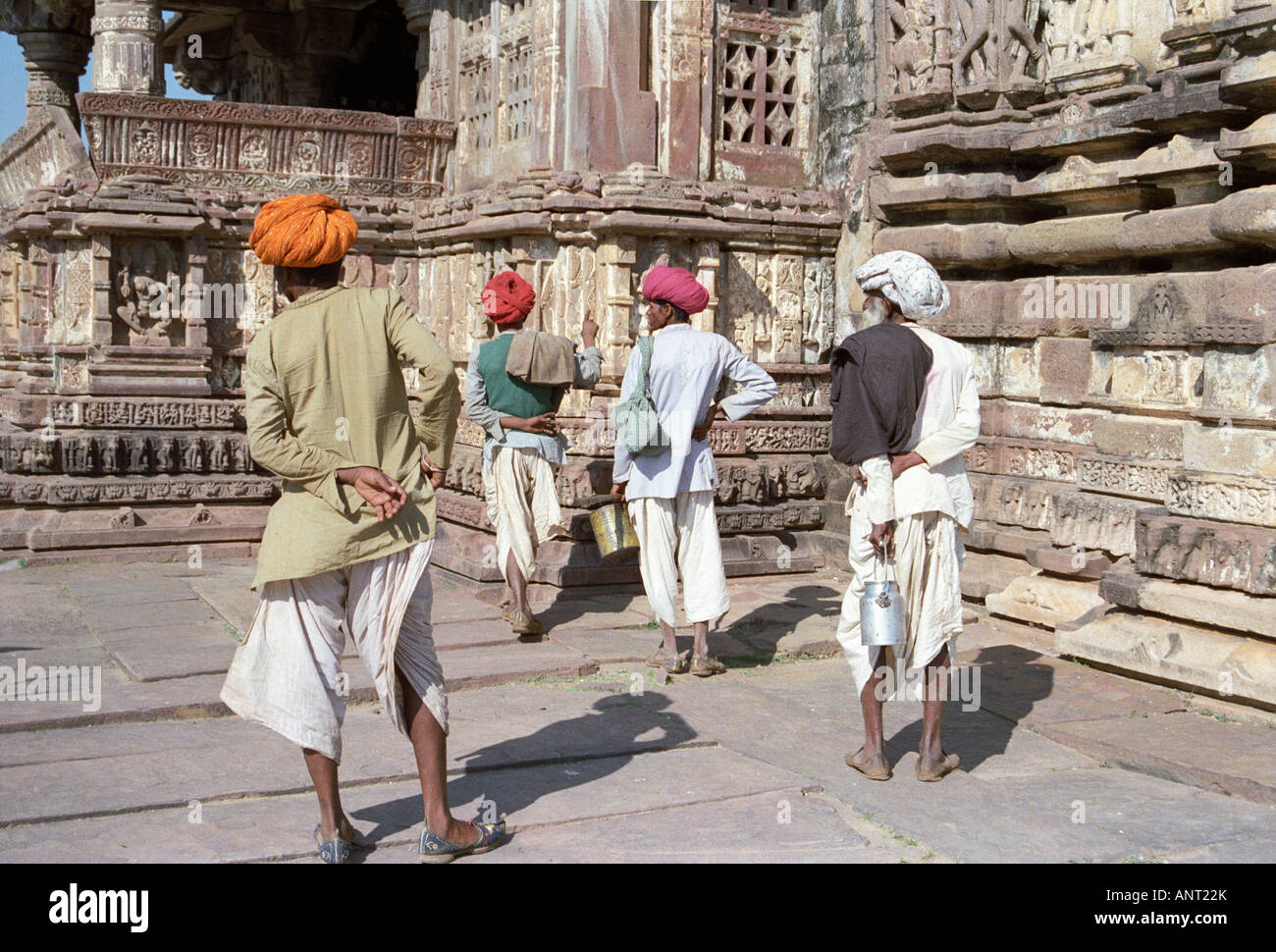 Indian men admiring ruins of ancient temple photo by jane schreibman ...