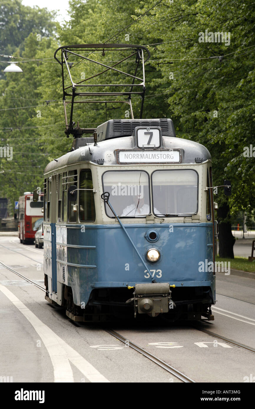 Swedish tram trams hi-res stock photography and images - Alamy