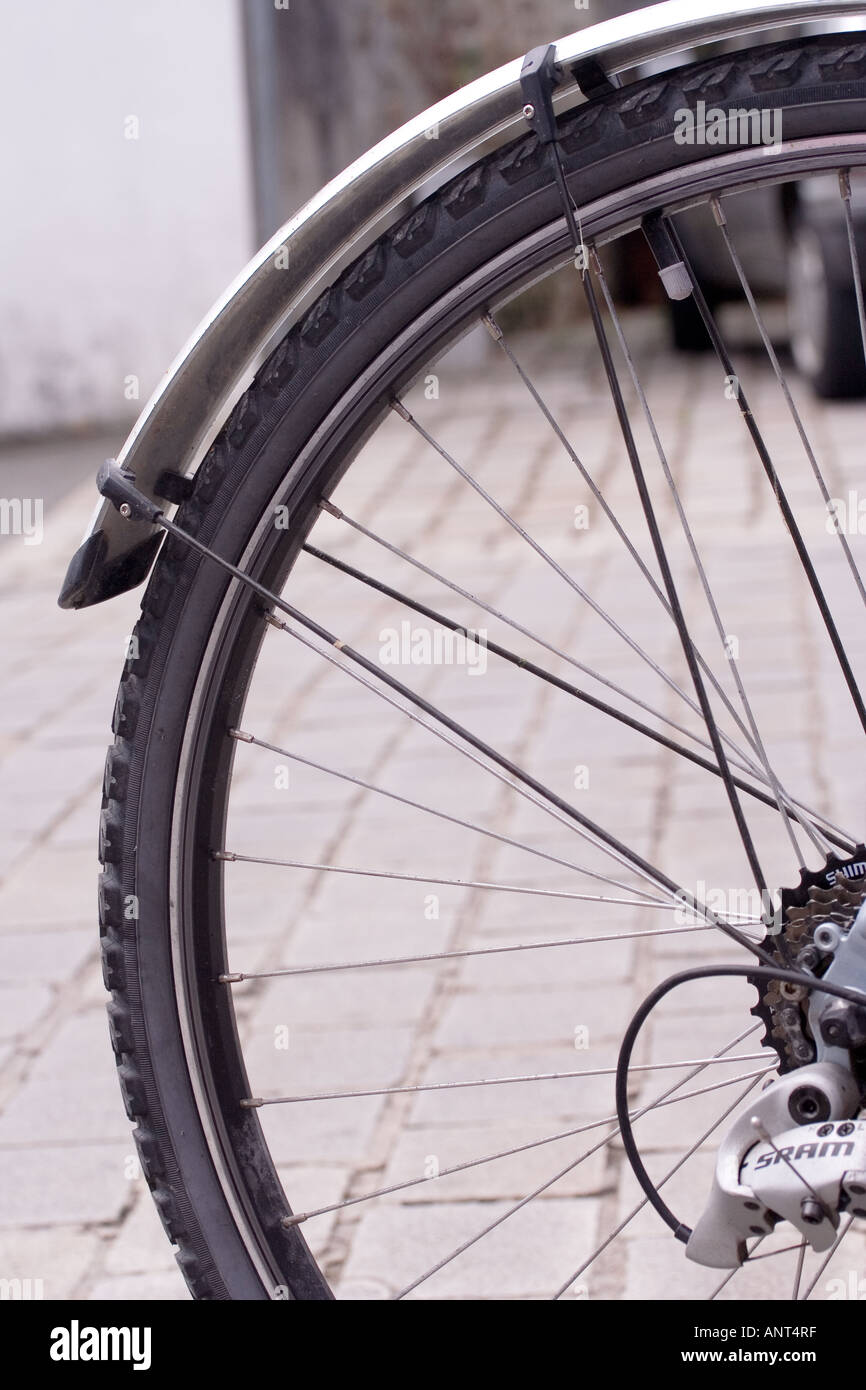 Old black push bike hi-res stock photography and images - Alamy