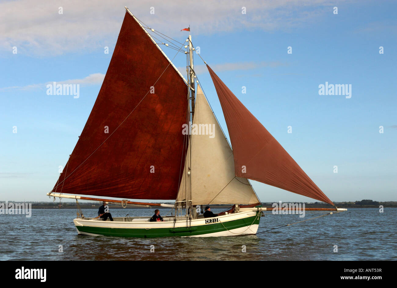 Traditional Gaff Rigged Sailing Boats Stock Photo - Alamy