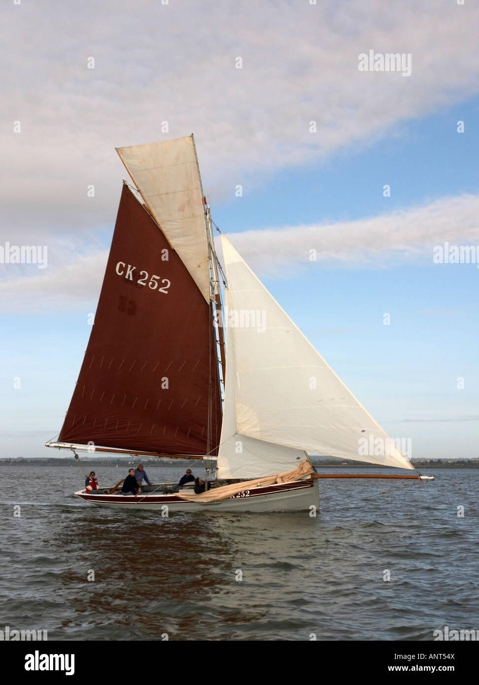 Traditional Gaff Rigged Sailing Boats Stock Photo - Alamy