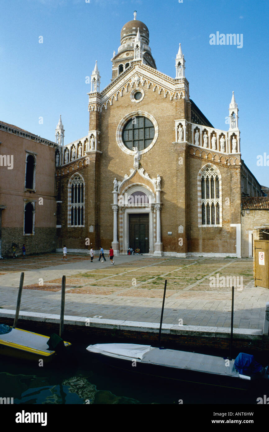 Venice Italy The Church of Madonna dell Orto Cannaregio Stock Photo - Alamy