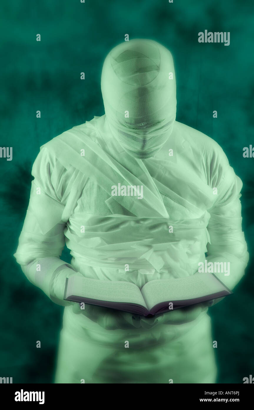 Wrapped mummy hi-res stock photography and images - Alamy