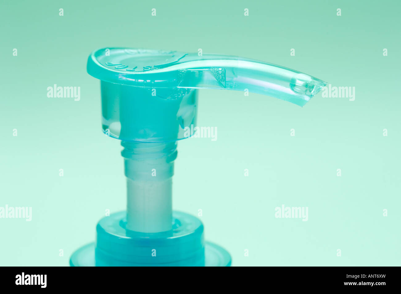 Aqua Handwash Dispensers Stock Photo - Alamy